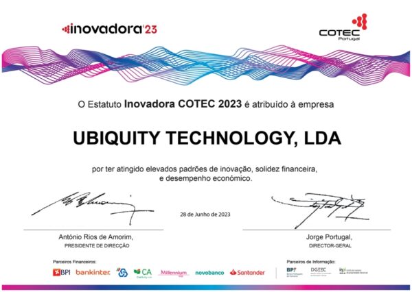 Ubiquity | Innovative COTEC 2023